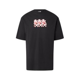 New Era T-Shirt Herren Gr&ouml;&szlig;e XS gelb / grenadine / schwarz / wei&szlig;