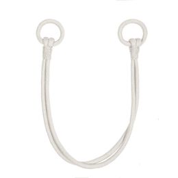 Raffhalter GERSTER "Morena" Gr. 1, beige (naturwei&szlig;), B:80cm, Viskosemischung, Raffhalter