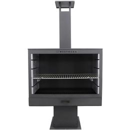 Grillkamin WESTMANN "Premium LG868", schwarz, B:41cm T:90cm, Grills, BxTxH: 41x90x160 cm