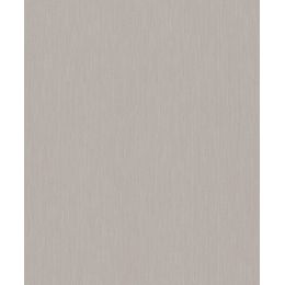 Vliestapete FASHION FOR WALLS "Fashion for Walls", grau (taupe), B:0,53m L:10,05m, Vinyl, Vlies, Tapeten, 10,05 x 0,53m uni