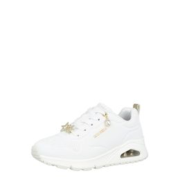 Skechers Sneaker 'UNO GEN1 - TRENDY JEWELS' M&auml;dchen Gr&ouml;&szlig;e 30 gold / wei&szlig;