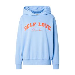Smith & Soul Smith&soul Sweatshirt 'Self Love' Damen Gr&ouml;&szlig;e L himmelblau / koralle