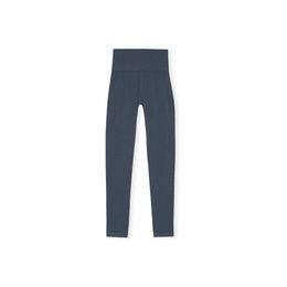 Strumpfhose MOSHI MOSHI MIND "moshi moshi mind Trouser pulse", Damen, Gr. M, blau, Obermaterial: 72% Viskose, 23% Polyamid, 5% Elasthan, Strumpfhosen Strumpfhose