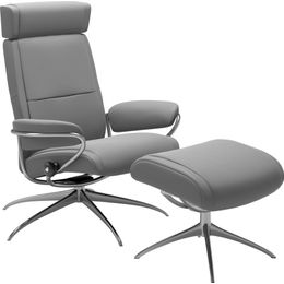 Relaxsessel stressless "Paris", grau (wild dove batick), B:80cm H:102cm T:75cm, Leder BATICK: BATICK ist ein leicht korrigiertes, durchgef&auml;rbtes und genarbtes M&ouml;belleder, bei dem die meisten Unebenheiten und Spuren in der Regel entfernt wurden.;Leder PALOMA: PALOMA ist ein durchgef&auml;rbtes Semianilin-M&ouml;belleder mit nat&uuml;rlicher Narbung.;ROHLEDER Stoff Q2 FARON: Ein fester zuverl&auml;ssiger Boucl&eacute; mit ein
