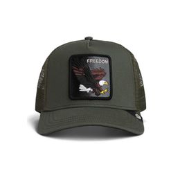 Snapback Cap GOORIN BROS. "Cap OG Trucker", Herren, gr&uuml;n (freedom eagle trucker palm), Obermaterial: 57% Polyester PES. 43% Baumwolle CO., Caps
