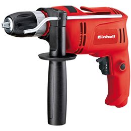 Schlagbohrmaschine Einhell "TC-ID 650 E", rot (rot, schwarz), B:71mm H:233mm L:275mm, Bohrmaschinen
