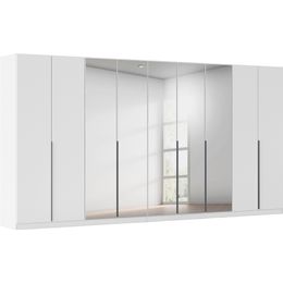 Dreht&uuml;renschrank OTTO HOME "Kleiderschrank Schrank Garderobe AGORDO mit Dekor- oder Hochglanzfront", alpinwei&szlig;, B:405cm H:210cm T:54cm, Schr&auml;nke, Dreht&uuml;renschrank, durchdachte Innenausstattung, in 8 Breiten und 2 H&ouml;hen MADE IN GERMANY, Topseller