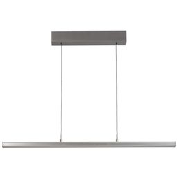 Fischer und Honsel FISCHER & HONSEL Pendelleuchte "Valeno", nickelfarben, 1, 1 Stk., Leuchten, Farbtemperatur in 3 Stufen einstellbar, h&ouml;henverstellbar mit Kabellift, Pendelleuchte