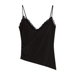 Bershka Top Damen Gr&ouml;&szlig;e L schwarz