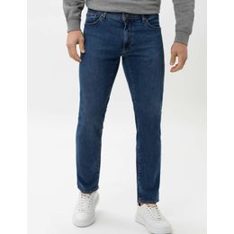 5-Pocket-Jeans Brax "Style CADIZ", Herren, Gr. 32, L&auml;nge 32, blau, Denim/Jeans, 46% Baumwolle, 36% Lyocell, 9% Modal, 7% Elastomultiester, 2% Elasthan, straight fit, Jeans 5-Pocket-Jeans
