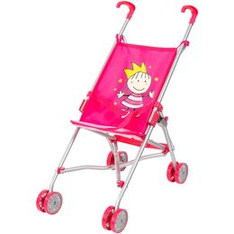 Puppenbuggy BAYER "Prinzessin", pink (pink prinzessin), Puppenwagen, KinderB:27cm H:56cm T:47cm, B:27cm H:56cm T:47cm