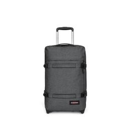 Weichgep&auml;ck-Trolley Eastpak "TRANSIT'R S", Kinder, Gr. B/H/T: 32,5cm x 51cm x 23cm 42 l, schwarz (schwarz denim), Polyester, Koffer, Handgep&auml;ck-Koffer Reisegep&auml;ck Reisekoffer mit TSA Schloss Reisetasche