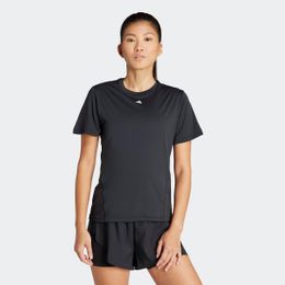 T-Shirt adidas Performance "WTR D4T T", Damen, Gr. S, schwarz, Obermaterial: 100% Polyester, Rundhals, Shirts T-Shirt