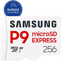 Samsung Speicherkarte "P9 microSD Express", 256 GBwei&szlig;, Speicherkarten