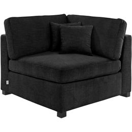 Sofaelement Home Affaire "Skara", grau (anthrazit), B:100cm H:86cm T:100cm, Polsterelemente, Modul zum eigenen Zusammenstellen, in vielen Bezugsqualit&auml;ten