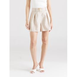 ABOUT YOU X Iconic By Tatiana Kucharova Shorts 'Tara ' Damen Gr&ouml;&szlig;e 34 beige / schwarz