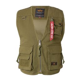 Alpha Industries Sportweste 'Utility' Herren Gr&ouml;&szlig;e XL oliv