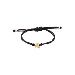 Patrizia Pepe Armband Damen Gr&ouml;&szlig;e One Size gold / schwarz / transparent