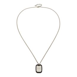 Armani Exchange Kette Herren Gr&ouml;&szlig;e One Size schwarz / silber