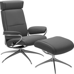 Relaxsessel stressless "Paris", grau (grau batick), B:80cm H:102cm T:75cm, Leder BATICK: BATICK ist ein leicht korrigiertes, durchgef&auml;rbtes und genarbtes M&ouml;belleder, bei dem die meisten Unebenheiten und Spuren in der Regel entfernt wurden.;Leder PALOMA: PALOMA ist ein durchgef&auml;rbtes Semianilin-M&ouml;belleder mit nat&uuml;rlicher Narbung.;ROHLEDER Stoff Q2 FARON: Ein fester zuverl&auml;ssiger Boucl&eacute; mit einem st