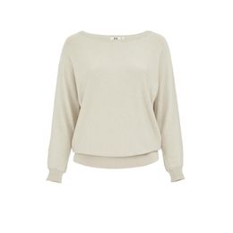 WE Fashion Pullover 'Curve' Damen Gr&ouml;&szlig;e L beige