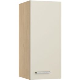 H&auml;ngeschrank KOCHSTATION "KS-Lucy", stain, eiche hell, B:30cm H:70,4cm T:34,6cm, Schr&auml;nke, H&auml;ngeschrank, Breite 30 cm, mit 1 T&uuml;r, 2 Einlegeb&ouml;den, Soft-Close