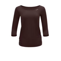 WINSHAPE Funktionsshirt ' AET139LS ' Damen Gr&ouml;&szlig;e M braun