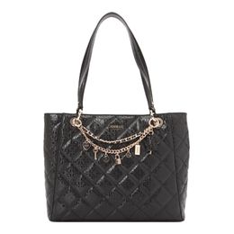 Guess Schultertasche 'LIBBY NOEL' Damen Gr&ouml;&szlig;e One Size schwarz
