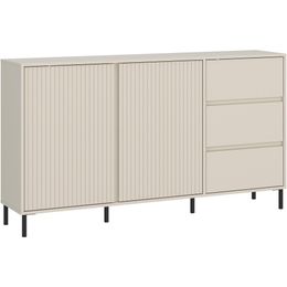 Home Affaire Sideboard "AVENALE", B/H/T: 157,8cm x 91,6cm x 40cmcashmir, Holzwerkstoff, MDF, Melamin, B:157,8cm H:91,6cm T:40cm, Sideboards,