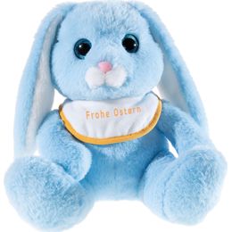 Kuscheltier Heunec "Hase Milchschnute, blau", blau (hellblau), Pl&uuml;schfiguren, KinderH:25cm, Kuscheltier, mit L&auml;tzchen, H:25cm