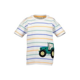 Blue Seven T-Shirt Jungen Gr&ouml;&szlig;e 110 navy / gelb / gr&uuml;n / wei&szlig;