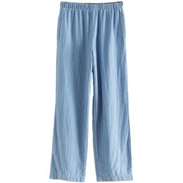 next Hose Damen Gr&ouml;&szlig;e 44 blue denim / wei&szlig;