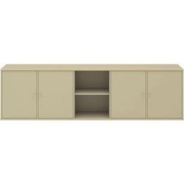 Sideboard HAMMEL FURNITURE "Mistral, Hochwertig Schrank, h&auml;ngend/stehend montierbar", beige, B:220cm H:61cm T:42cm, Sideboards, Sideboard, mit T&uuml;ren, B: 220 cm, anpassungsbar Designm&ouml;bel