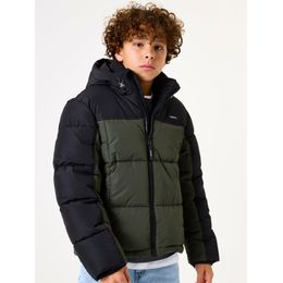 Garcia Jacke Jungen Gr&ouml;&szlig;e 128/134 dunkelgr&uuml;n / schwarz