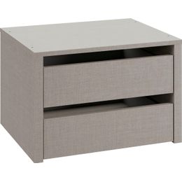 Schubladeneinsatz OTTO HOME, B:58cm H:39cm T:45cmleinenoptik hell, Holzwerkstoff, Schlafzimmer, Schubladeneins&auml;tze, "Zubeh&ouml;r f&uuml;r Schwebet&uuml;renschrank