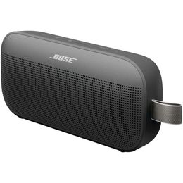 Bose Portable-Lautsprecher "Soundlink Flex (2. Gen)", schwarz, B:20,14cm H:5,23cm T:9,04cm, Lautsprecher