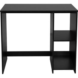 Schreibtisch OTTO HOME, B:80cm H:73cm T:39,5cmschwarz, schwarz, schwarz, Jugendzimmer, Tische, "BAKAR, Laptoptisch, Computertisch"