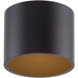 NEUHAUS PURE LED Deckenleuchte "PURE Point", 1, &Oslash; 11cm H: 8,6cm, 1 Stk.schwarz pearl, Badezimmer, Leuchten, Dimmf&auml;hig &uuml;ber separaten Tronicdimmer,
