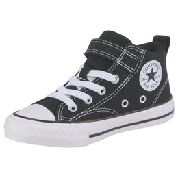 Sneaker Converse "CHUCK TAYLOR ALL STAR MALDEN STREET", M&auml;dchen, Gr. 28, schwarz-wei&szlig; (schwarz, wei&szlig;), Textil, Schuhe Sneaker