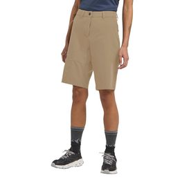 Shorts Jack Wolfskin "PICO TRAIL SHORTS W", Damen, Gr. 42, N-Gr, hazel wood, Obermaterial: 100% Polyester. Futter: 100% Polyester, Hosen Shorts