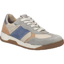 Sneaker Josef Seibel "Arleen 01, sage-multi", Damen, Gr. 37, gr&uuml;n (sage, multi), Obermaterial: 100% Rindsleder Leather cow., Schuhe Sneaker