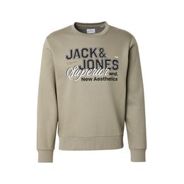 Jack & Jones Jack & Jones Sweatshirt Herren Gr&ouml;&szlig;e S schlammfarben / schwarz / wei&szlig;