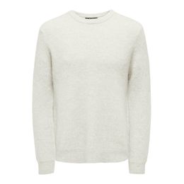 Only & Sons Only & Sons Pullover 'ONSTEGAN' Herren Gr&ouml;&szlig;e M wei&szlig;