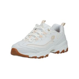 Sneaker Skechers "Skechers Sneaker Leder/Textil", Damen, Gr. 39, wei&szlig;, Leder, Textil, Schuhe Sneaker