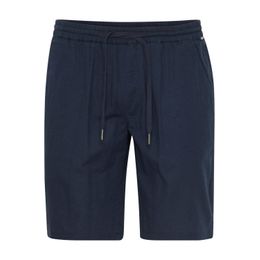 Shorts FQ1924 "Shorts FQHenry", Herren, Gr. M, N-Gr, blau (salute), Obermaterial: 55% Baumwolle CO. 45% Leinen LI., Hosen Shorts