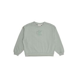 Calvin Klein Jeans Sweatshirt M&auml;dchen Gr&ouml;&szlig;e 116 mint / pastellgr&uuml;n