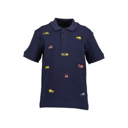 Blue Seven Poloshirt Jungen Gr&ouml;&szlig;e 128 ultramarinblau / gelb / orange