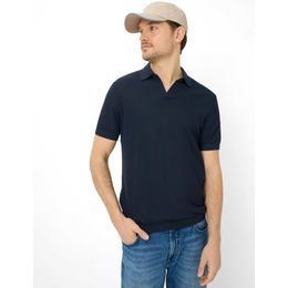 Poloshirt Brax "Style PRINCETON", Herren, Gr. S (48), navy, 50% Baumwolle, 50% Modal, Shirts