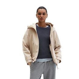 Marc O'Polo Outdoorjacke MARC O'POLO "aus wasserdichtem Nylon-Stretch", Damen, Gr. 34, linen beige, Obermaterial: 88% Polyamid, 12% Elasthan; Futter: 100% Polyamid, unifarben, relaxed fit, Jacken Outdoorjacke