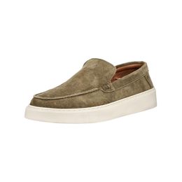 Slipper Gioseppo "Gioseppo Slipper Veloursleder", Herren, Gr. 45, khaki, Veloursleder, Schuhe Slipper